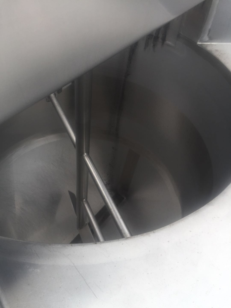 500L Stainless Steel Mixing Tank - Reactive Engineering Australia